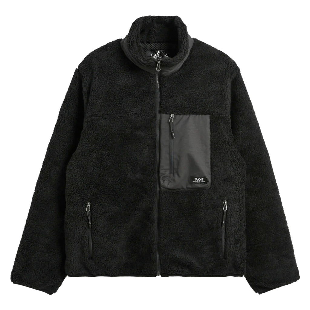 TAION Mountain High Neck Boa Fleece Jacket