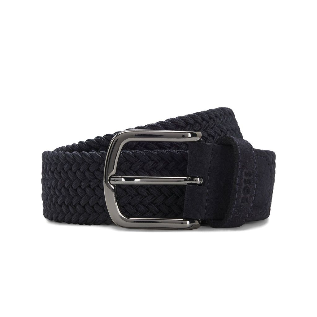 Boss Sash Elasticated Woven Belt | Designer Belts for Men
