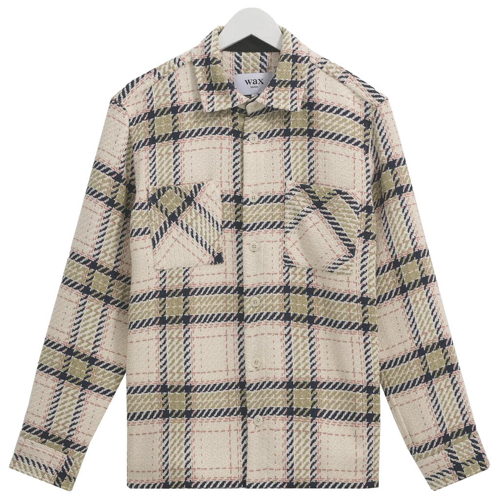 Wax London Whiting Harp Check Overshirt